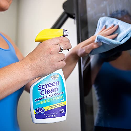 Invisible Glass 92013-6PK 16-Ounce Screen Clean Multi-Surface Cleaner Perfect for Touch Screens, Hygienically Cleans Laptops, Smart Phones, Tablets, and More, Pack of 6
