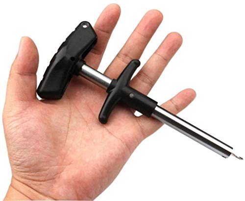Easy Fish Hook Remover, 2021 New Squeeze-Out Fish Hook Separator Tools,PureZoneA Portable Easy Reach Aluminum Fishing Hooks Extractor (Blue 2 Pack)