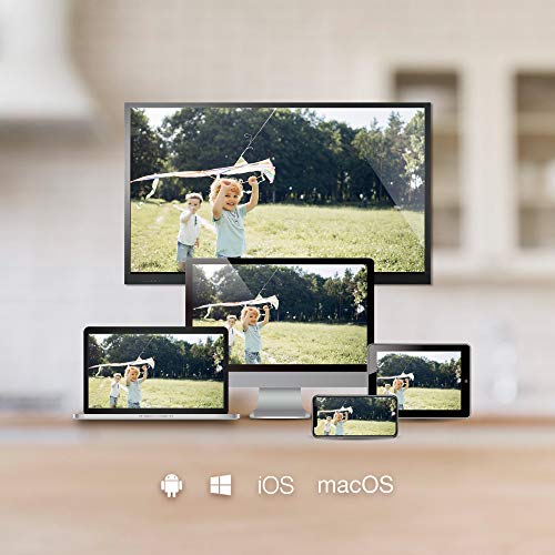 EZCast 2 Wireless Display Receiver, Streaming YouTube, Supports 2.4/5GHZ WiFi, Compatible with Android, iOS, Windows, MacOS, DLNA, Miracast, Airplay mirroring