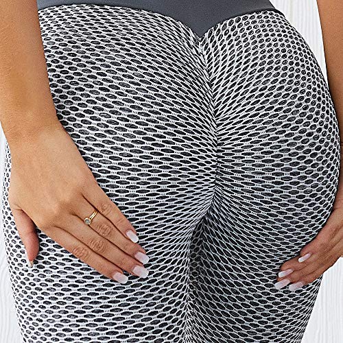GILLYA Booty Yoga Pants Tiktok Butt Leggings Anit Cellulite Texutred Booty Lifting Leggings Scrunch Butt Yoga Pants