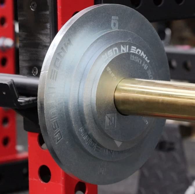 F&F STEEL Change Plate Set - 2.5LB x 2- Fully Calibrated Steel Weight Plates For Cross, Strength, and Olympic Lift Trainingā¦