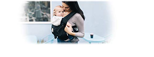 Ergobaby Ergonomic Multi-Position Original Baby Carrier (7-45 Pounds), Black/White