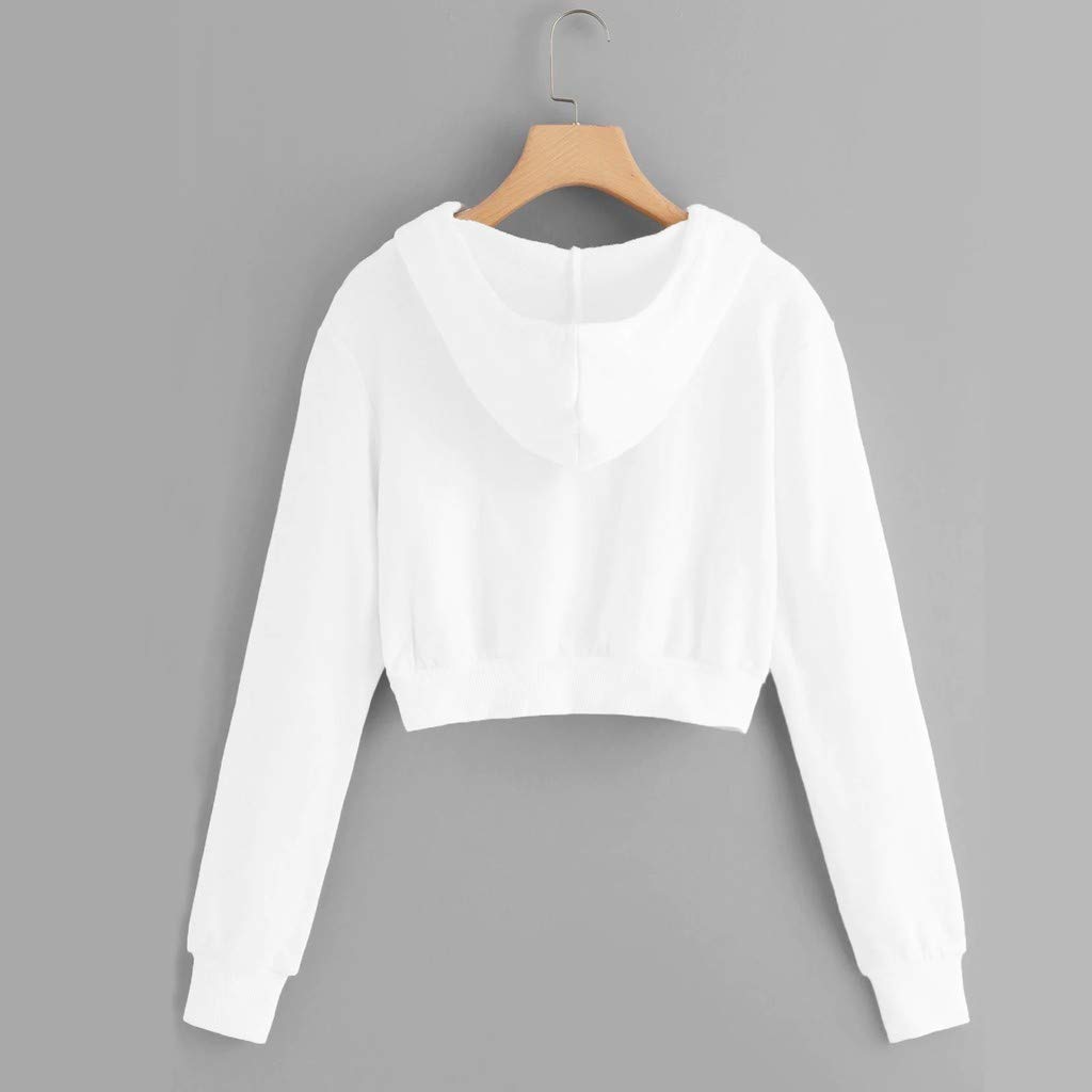 Hoodie Sweatshit for Teen Girl Fall Cat Ear Tops Shirts Stripe Color Block Pullover