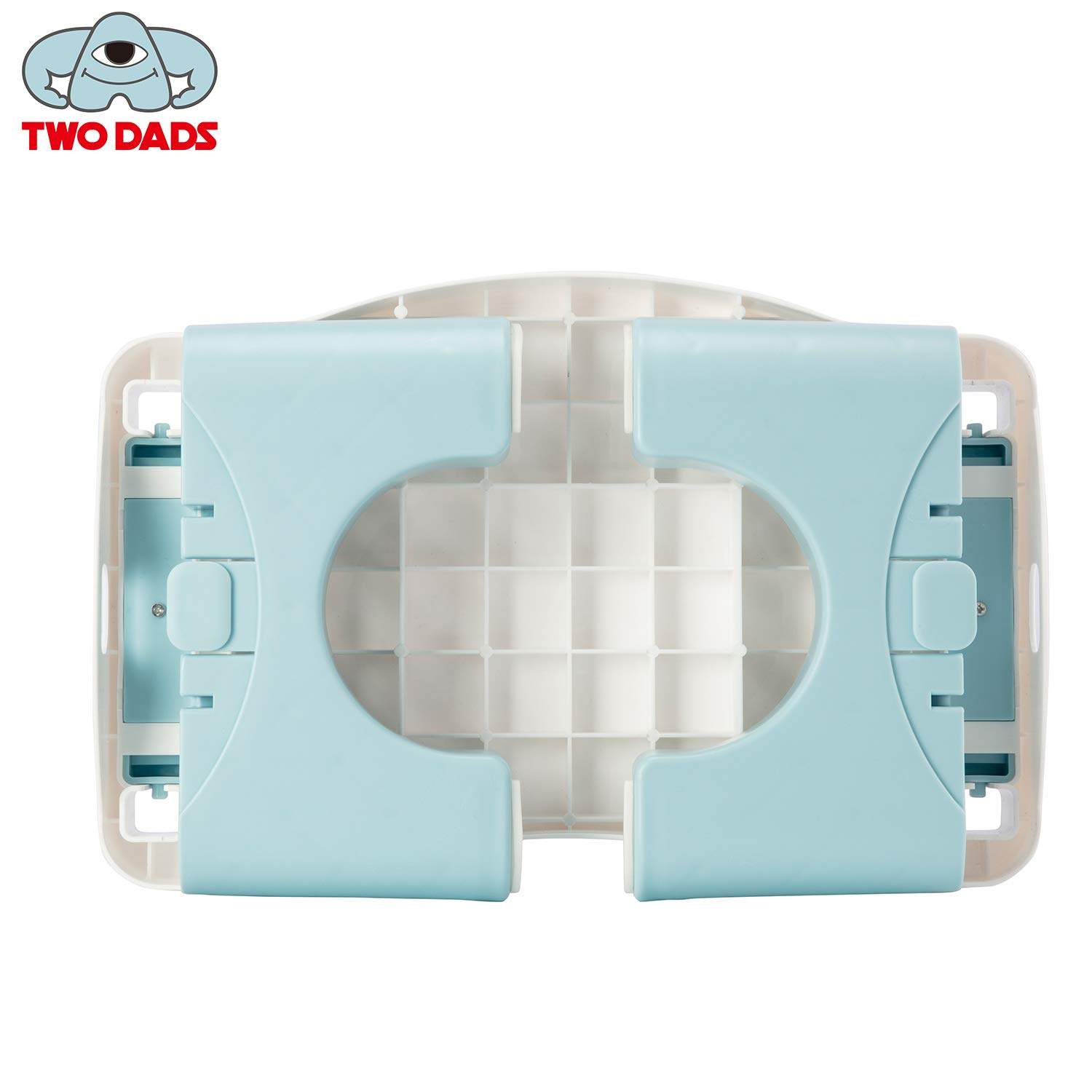 Foldable Step Stool for Kids Potty Training Baby Chair /L9" X W13.6" X H5" (Blue)