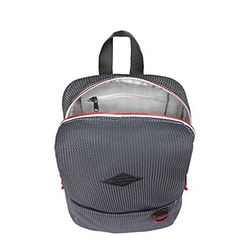 Sherpani Adaline, Nylon Mesh Backpack Purse, Small Backpack, Travel Bag, Fashion Bags for Women Fits 13 Inch Laptop (Graphite)