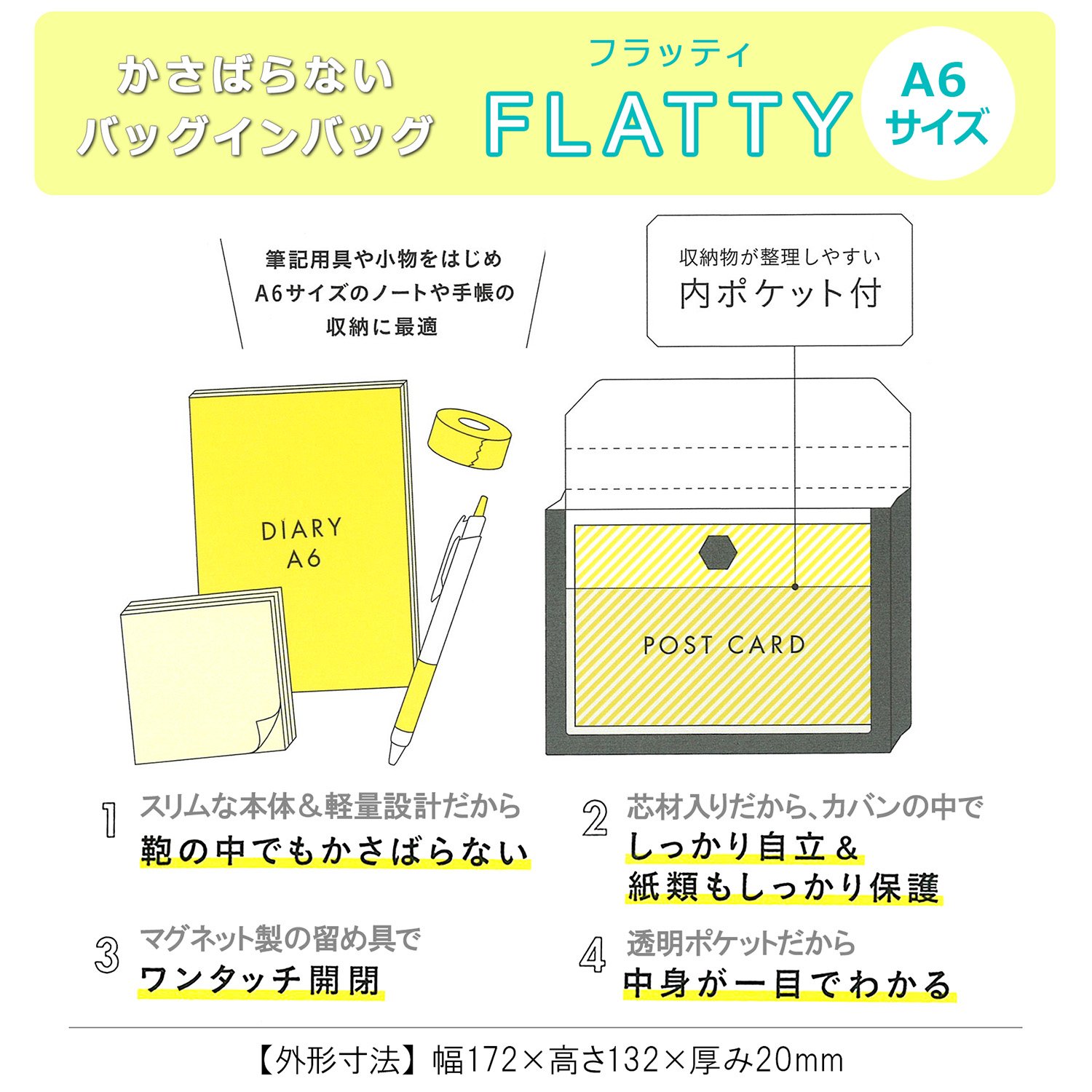 FLATTY A6 Yellow