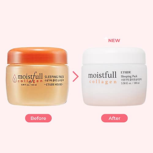Etude House Moistfull Collagen Sleeping Pack, 3.38 Ounce