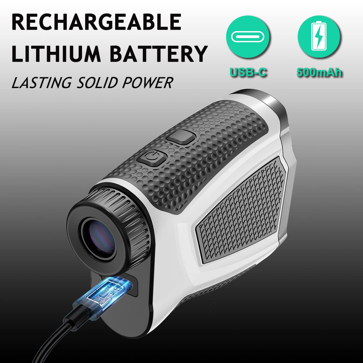 Golf Rangefinder Vaetuka Laser Rangefinder Magnetic 874Y 6.5X Magnification Clear View with Flagpole Lock & Vibration for hunt shoot golf