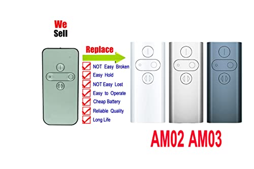 Remote Control for Dyson AM03 AM02 919591-03 9387063 919591-01 Tower Air Multiplier Fan