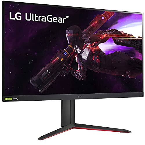 LG 32GP850-B 32" Ultragear QHD Nano IPS 165Hz HDR Monitor + G-SYNC Compatibility Bundle with Deco Gear Wired Gaming Mouse and Deco Gear Large Extended Pro Gaming Mouse Pad