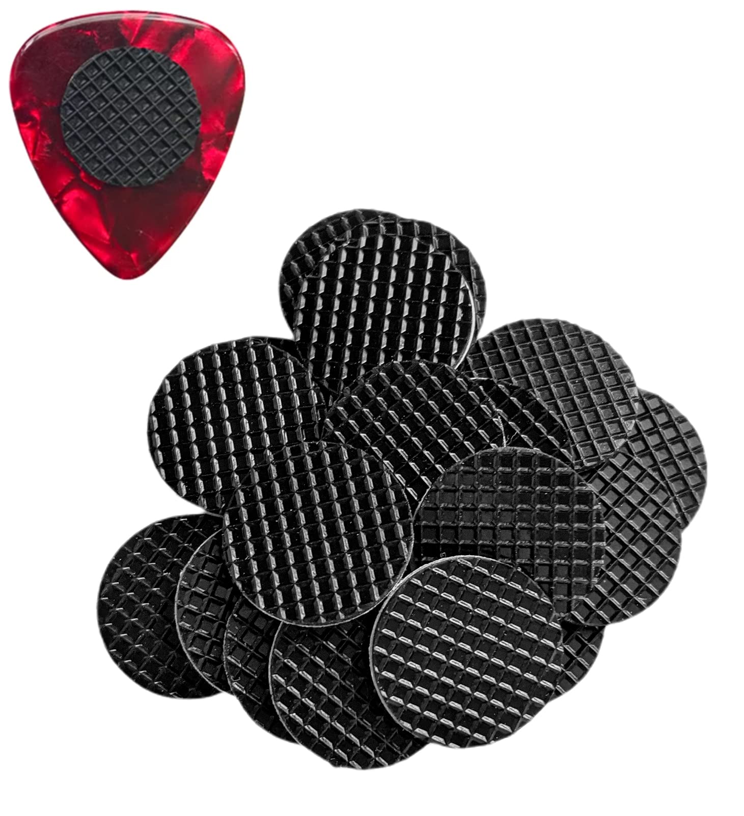 Epic Accessories 20-Pack Grips for Guitar Picks Stop Dropping your Guitar Picks while Playing Non-sticky Stays in your Hand Epic Accessories (comes with grips only)