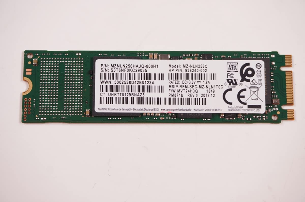 FMB-I Compatible with MZNLN256HAJQ-000H1 Replacement for 256GB TLC SATA 6Gbps M.2 2280 Internal SSD Drive