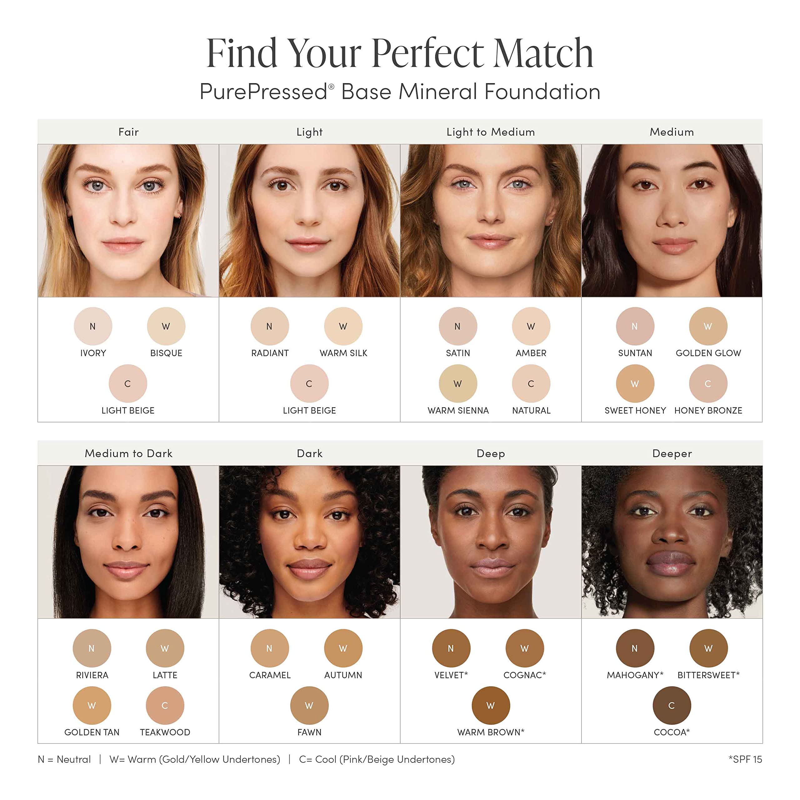 Jane Iredale Purepressed Base Mineral Powder Refill, Golden Glow, 0.35 Ounce (Pack of 1)