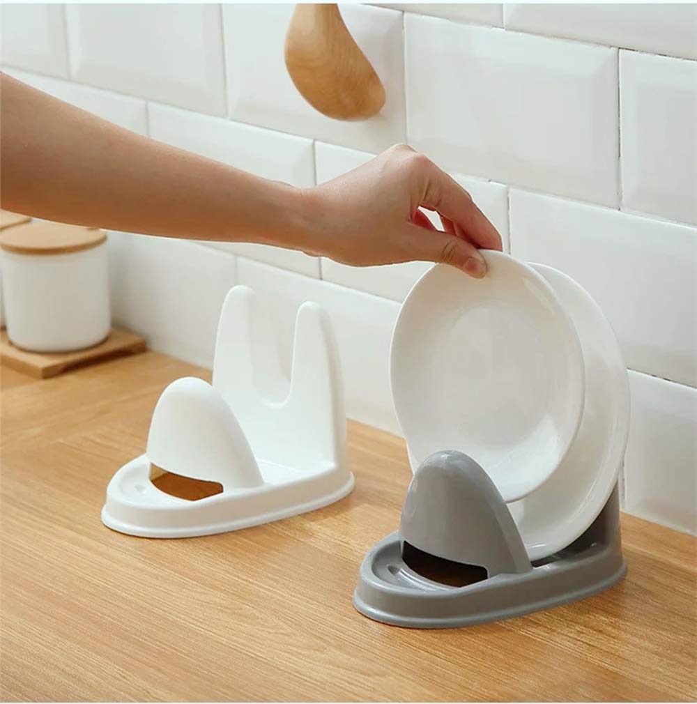 HEEYO, Saucepan Lid Holder, Pot Lid Rack Cutting Board Storage Rack Soup Spoon Rack
