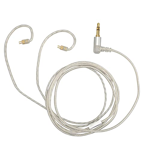 Replacement Audio Cable Extension Cord for for 1964 UE3X UE18 W4R UM3X, for KZ AS10 ZST ZS3, for Revonext QT2 QT3, for RX8 BQEYZ KC2 KB1, Headphone Upgrade Cable