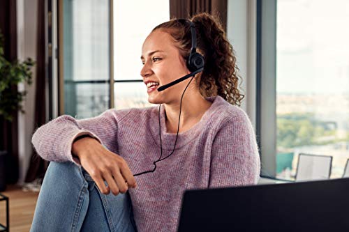 EPOS Sennheiser PC 5 Chat - Headset for Internet Communication, E-Learning and Gaming - Noise Cancelling Microphone, Casual Gaming Lightweight, high Comfort, Minimalistic, Black