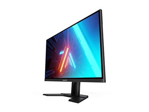 GIGABYTE G27Q 27" 144Hz 1440P Gaming Monitor, 2560 x 1440 IPS Display, 1ms Response Time, 92% DCI-P3, VESA HDR400, FreeSync Premium, DisplayPort 1.2, 2x HDMI 2.0, 2x USB 3.0, Black