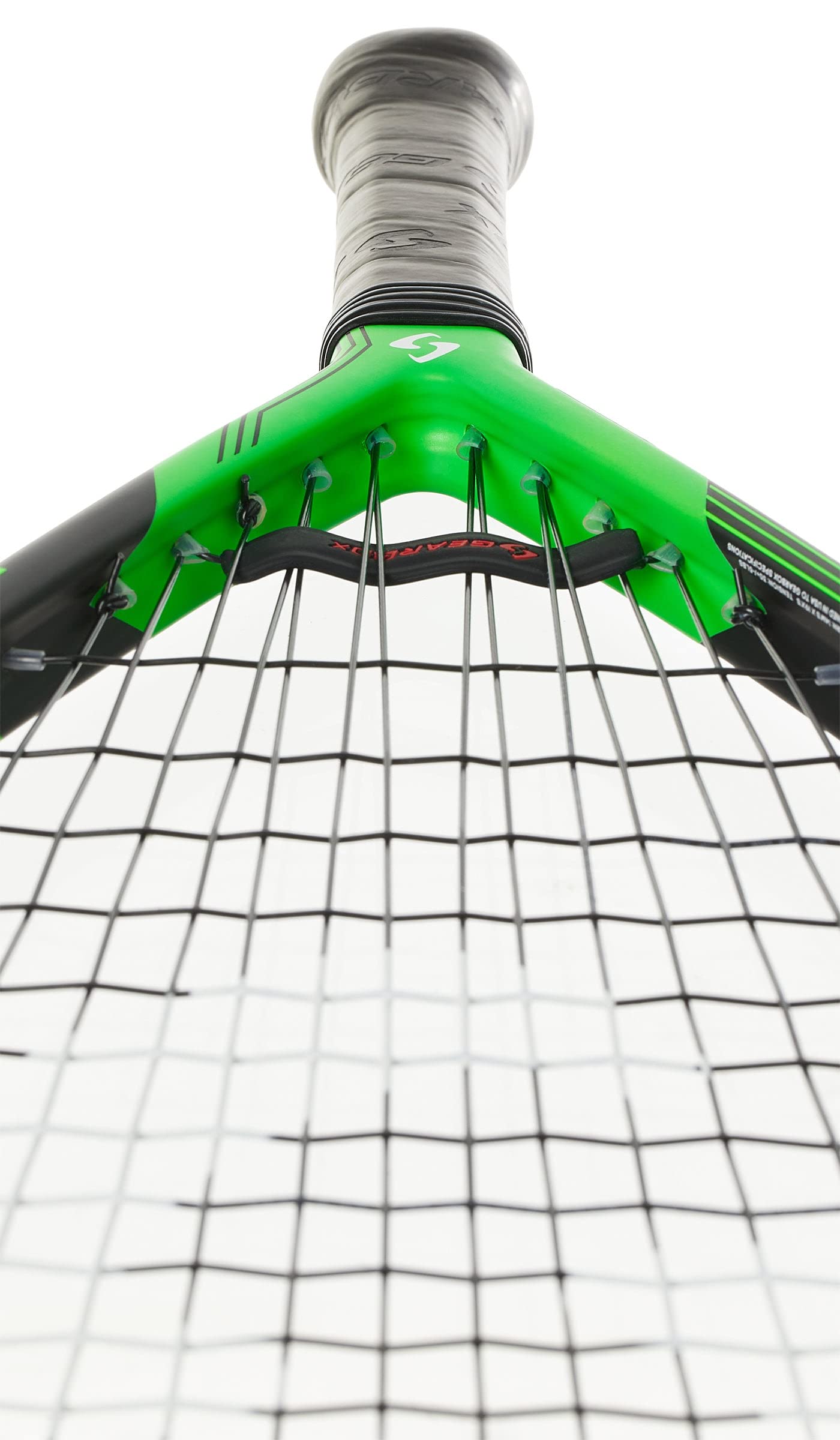 Gearbox GB3K 165T Green Racquetball Racquet - 3 5/8 Grip