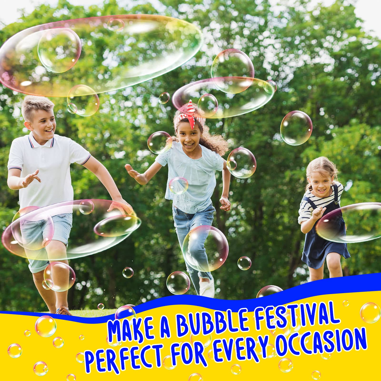 FairySandy 8 Pieces Giant Bubble Wands Big Bubble Wands for Kids Outdoors Bubble Toy for Birthday, Outdoor Activities, Party Favors, Giant Bubble Solution Not Included (Red)
