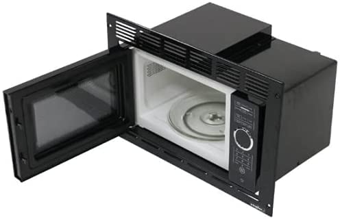 Greystone P90D23AP-X3-FR03 Black 0.9 cu. ft. Built-in Microwave with Trim Kit