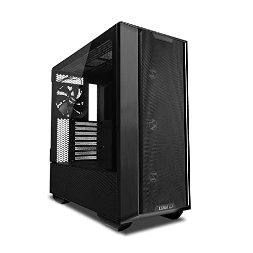 LIAN LI Lancool III Black Aluminum/SECC/Tempered Glass ATX Gaming Case with 4 × 140 PWM Fans (Non-RGB) - LANCOOL 3-X