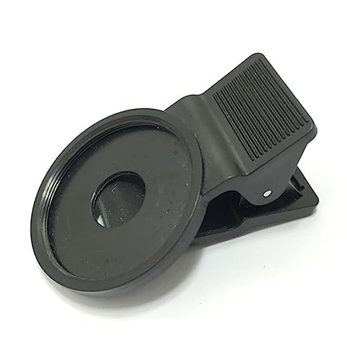 UKCOCO 37mm Clip 3pcs Phone Camera Lens Clip Universal Clip Lens Phone Lens Clip Wide Angle Lens for Cellphone Mobile Phone Macro Lens Wide-Angle Lens Cell Phone Caliber Black Telephone