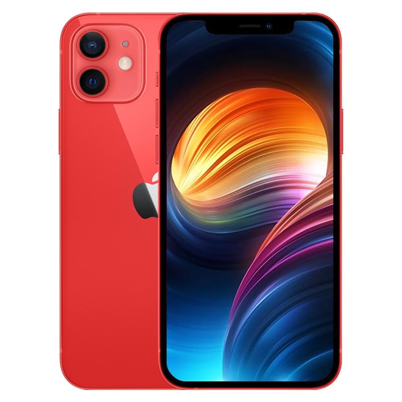 Used Apple iPhone 12 5G LTE Mobile Phone 6.1'' 4GB&64/128/256GB iOS A14 Bionic Hexa Core Dual 12MP Face ID Cellphone Official Standard/White / 128G|4GB