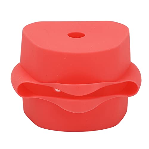 Oral Simulator Mannequin Head, Denist Simulator Manikin Phantom Head Replacement Skin Soft Silicone Removable Denist Model Accessory Red Skin Simulator for Denist Education