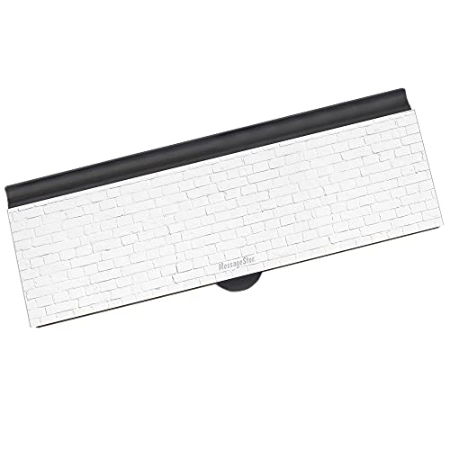 ECR4Kids MessageStor Keyboard Write and Store, Desk Organizer, White Brick