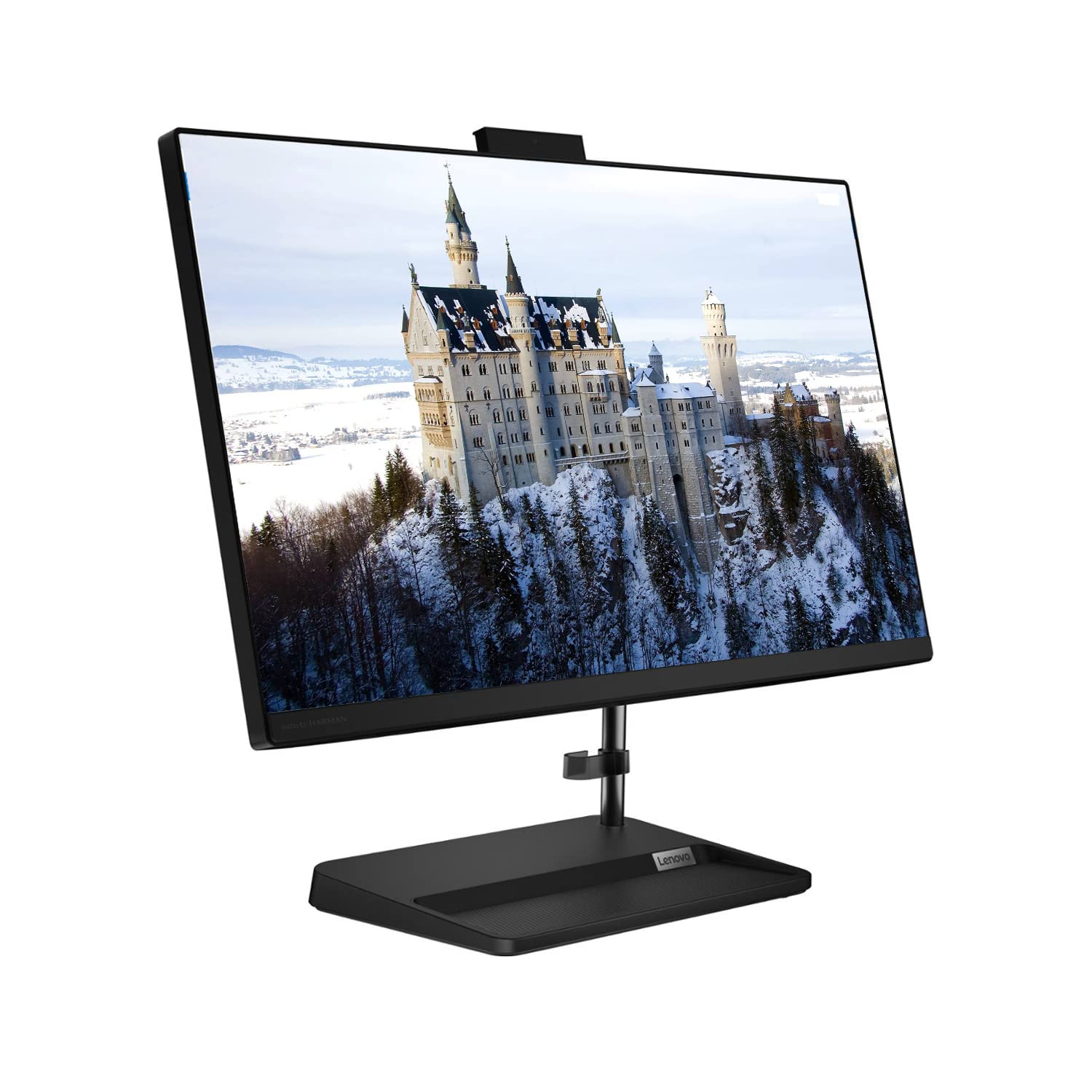 Lenovo IdeaCentre 3i All-in-One Desktop, 23.8” FHD Display, Intel Core i3-1115G4 Processor, 8GB RAM, 512GB PCIe SSD, Pop-up Webcam, HDMI, Wireless Keyboard&Mouse, Wi-Fi 6, Windows 11 Home
