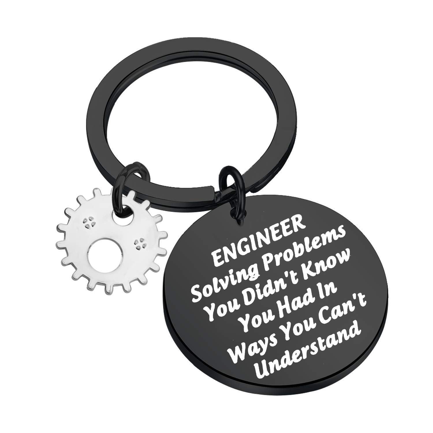 FOTAP Engineer Gift Engineering Student Gift Mechanical Engineer Gift Graduation Gift for Friend Engineering School Graduation Gifts (B-Engineer Key)