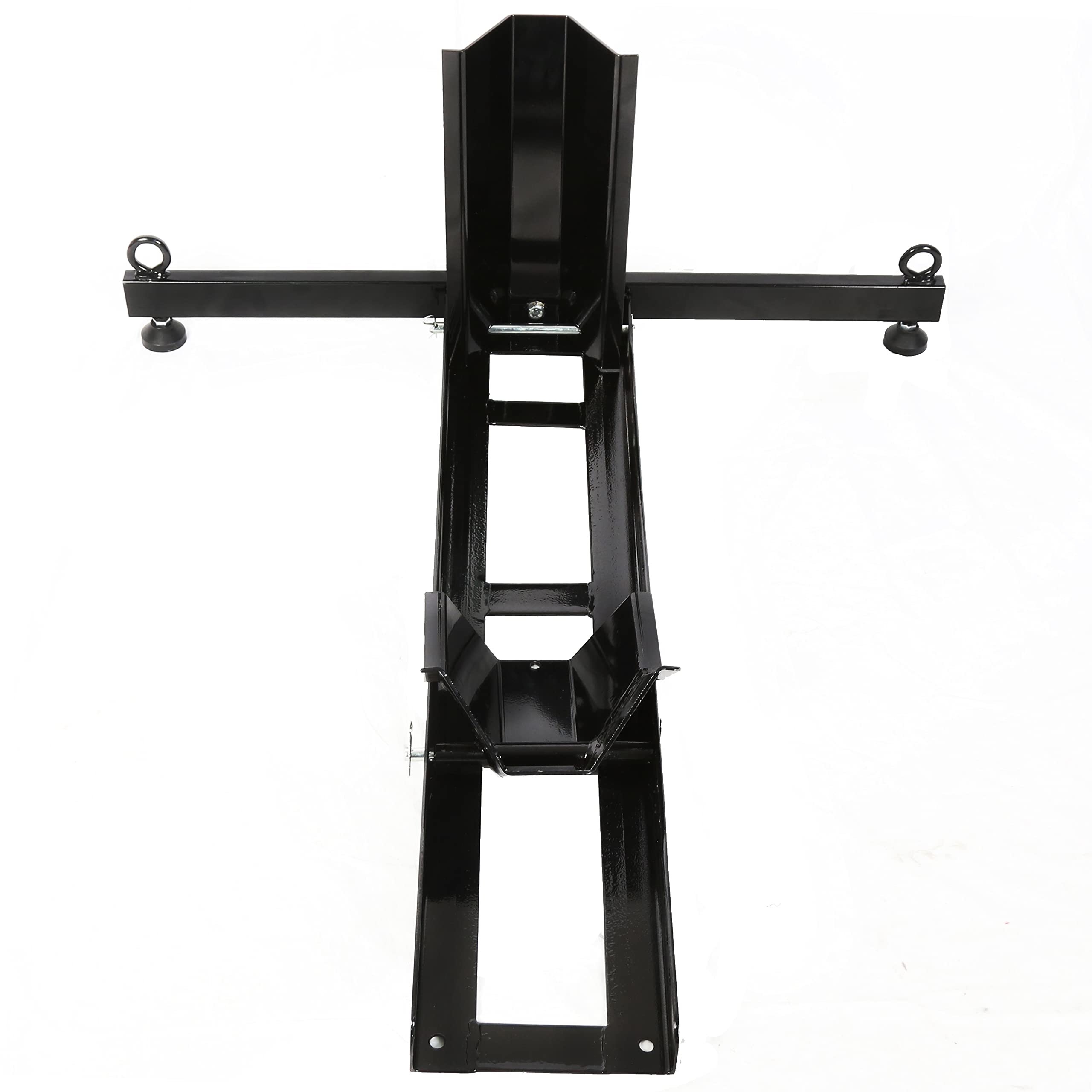 EGO BIKE Adjustable Motorcycle Wheel Chock Upright 1800lb Capacity Adjustable Motorcycle Stand Wheel Tire Chock for 15"-22" Wheels