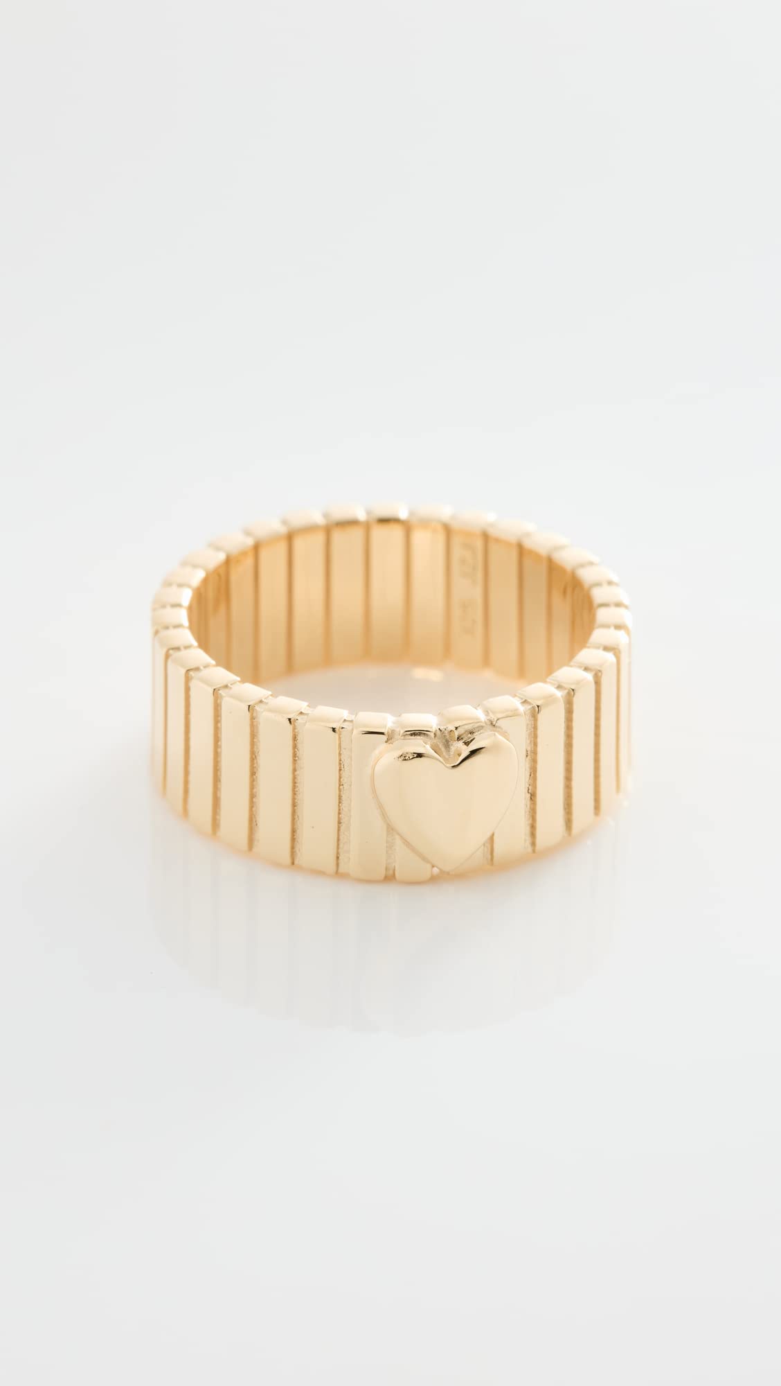 Jennifer Zeuner Jewelry Women's Jordana Ring, Yellow Vermeil, 7
