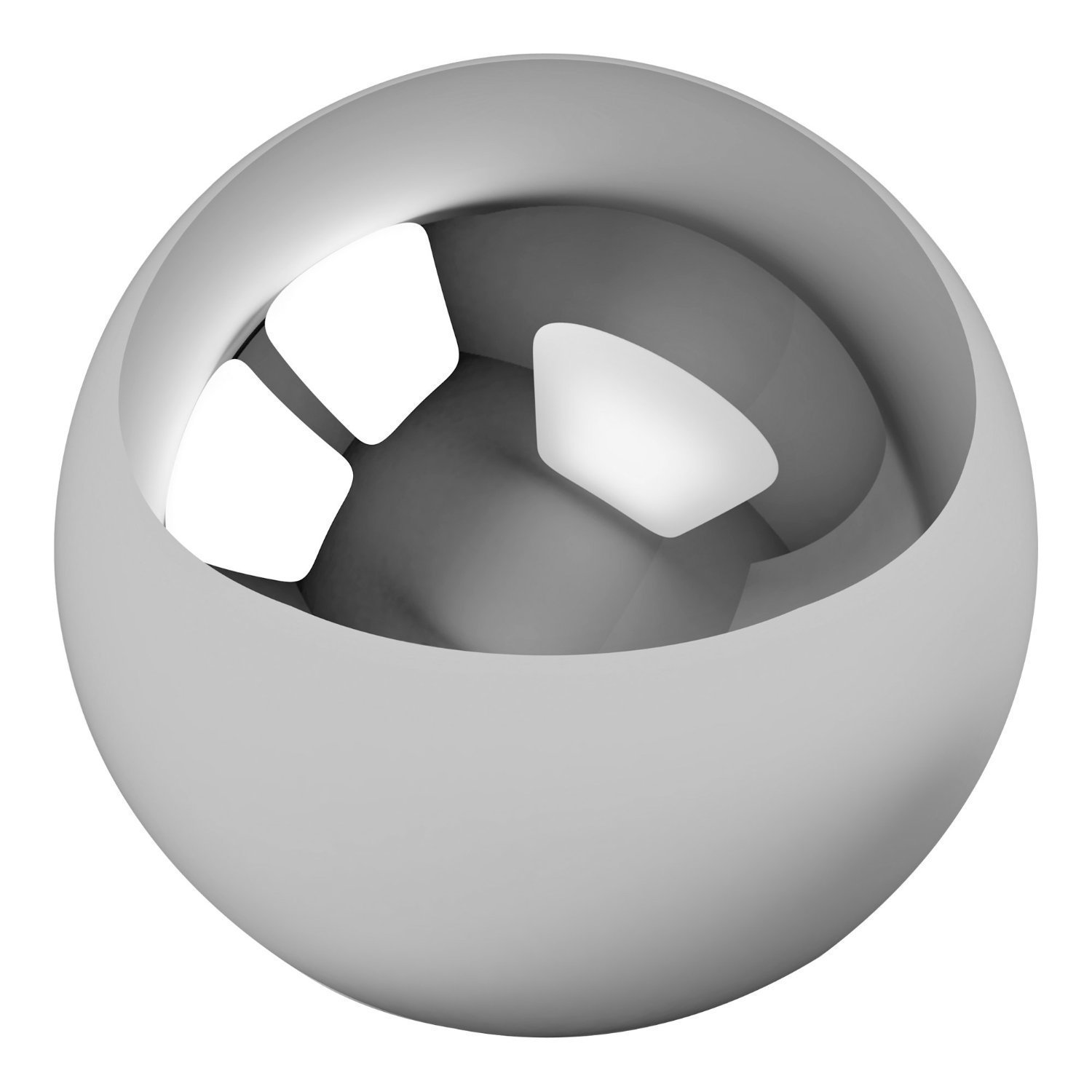 Four Brothers Mousetrap Board Game Replacement 9/16 Inch Chromium Steel Balls - Pack of 3