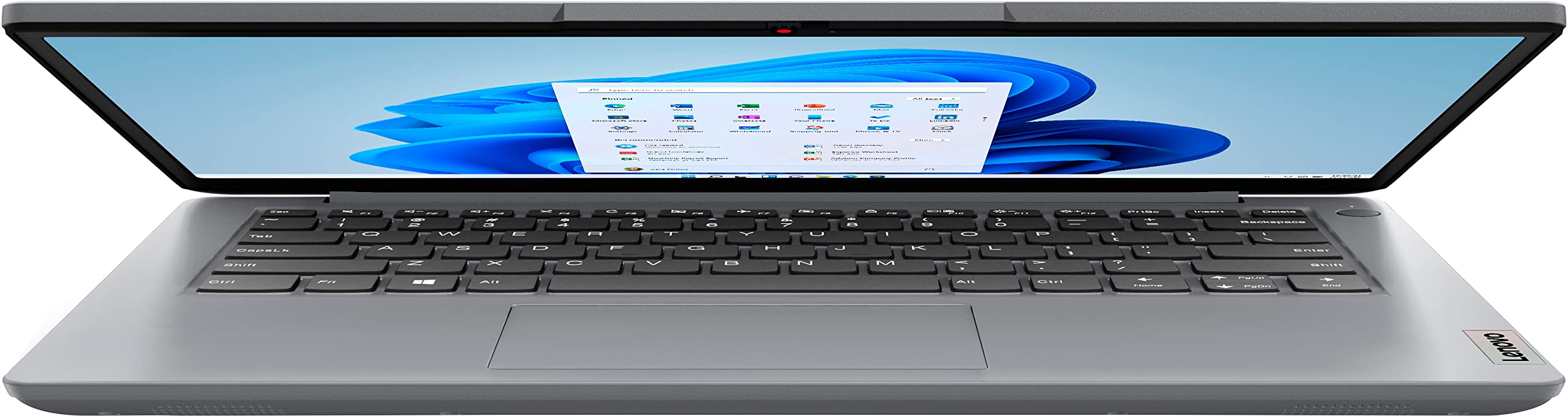 Lenovo IdeaPad 14 Laptop, 14.0" HD Display, Intel Celeron N4020, 4GB RAM, 64GB eMMC, 1-Year Microsoft 365, WiFi 6, HDMI, Webcam, Bluetooth, Win 11 Home, Grey, YSC Webcam Cover