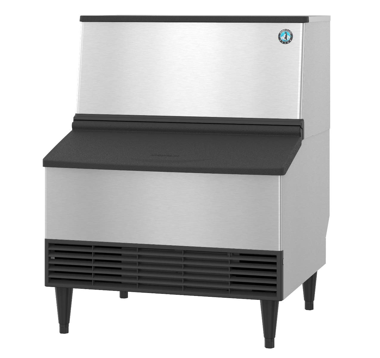Hoshizaki KM-301BAJ 30-Inch Air-Cooled Modular Crescent Cube Ice Machine Maker with 100 lb. Storage Capacity, 290 lbs/Day, 115v, NSF