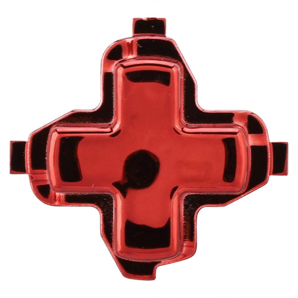 FAMKIT for Xbox One Elite Replacement Full Buttons Bumper Triggers T6 T8 Screwfor Xbox One Controller ( Red )