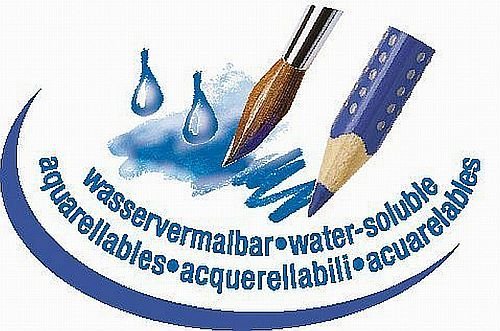 Faber-Castell Grip 2001 Water Soluble Colour Pencils in Studio Box (Pack of 36)