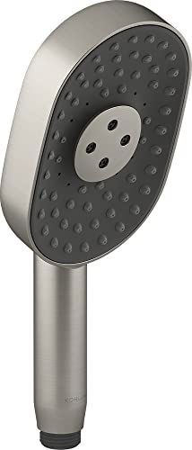 KOHLER 26284-BN Statement Oblong Multifuntion 2.5 gpm Handshower, Vibrant Brushed Nickel