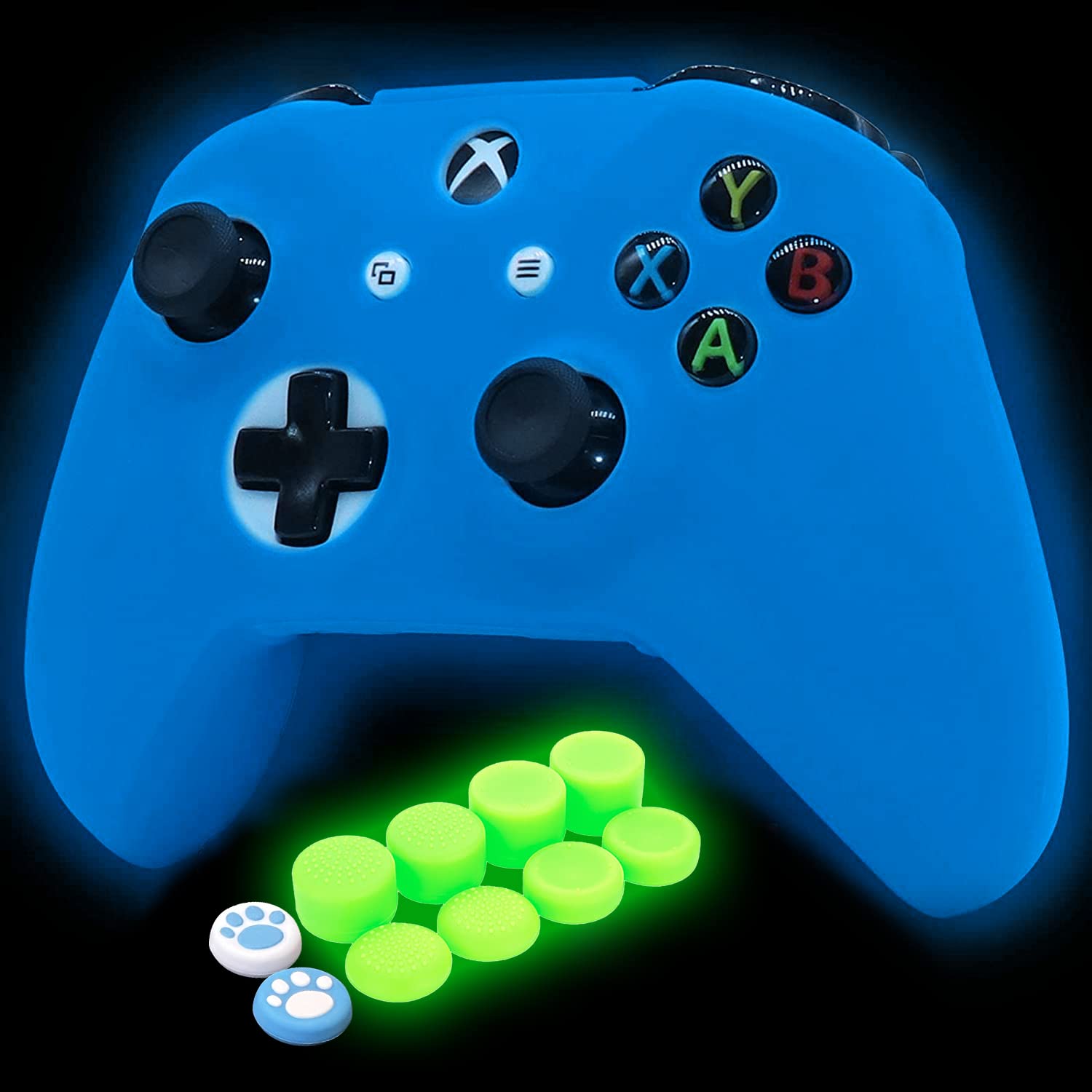 HLRAO Pink Controller Skins Silicone Grip Protective Case for Xbox One Controller(Not Fit Xbox Series Controller).