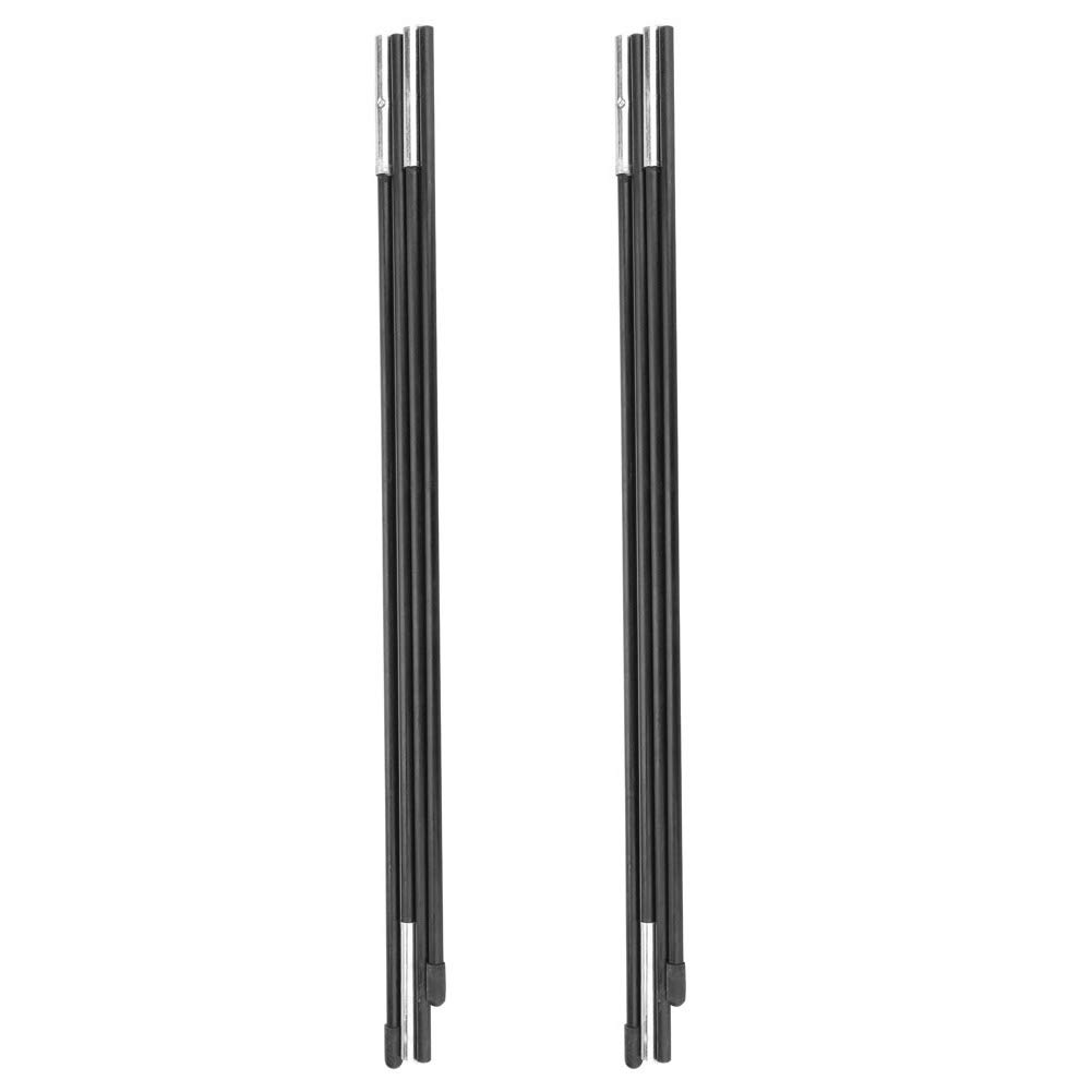 Ejoyous Tent Pole Replacement Kit, Fiberglass Tent Pole Flexible Rods Bars Outdoor Camping Tent Stakes Accessories for Double Tents Support Rods Awning Frames Kit