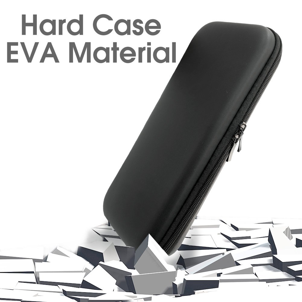Evecase Switch OLED Case/Switch Case Compatible with Nintendo Switch OLED Model 2021/Nintendo Switch, Nintendo Switch Accessories Portable Travel Carrying Case with 5 Card Storage Slot