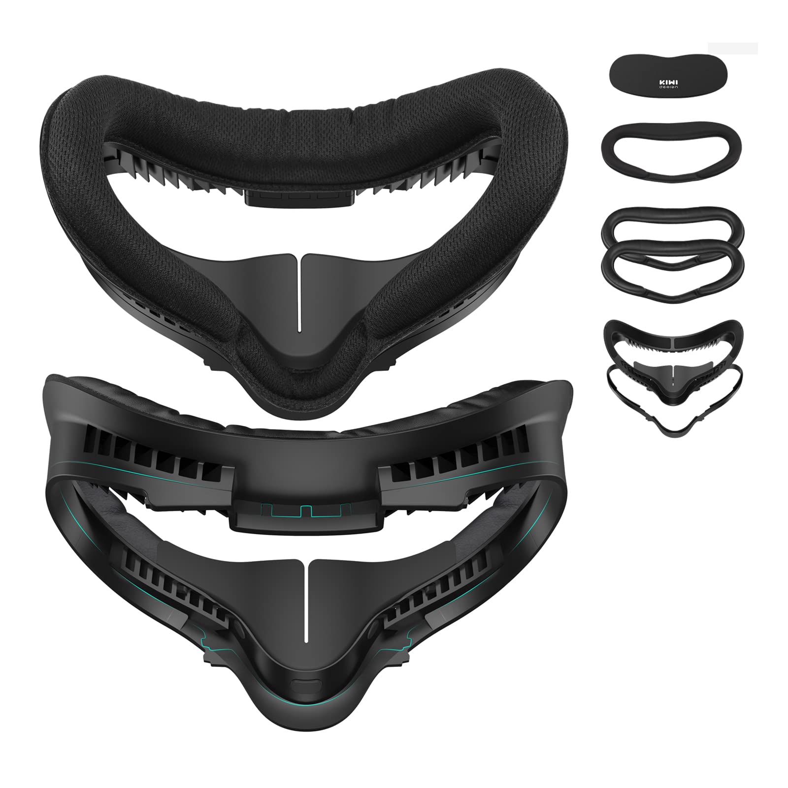 KIWI design Hard Protective Carry Case and Fitness Facial Interface Accessories (Upgraded Version)