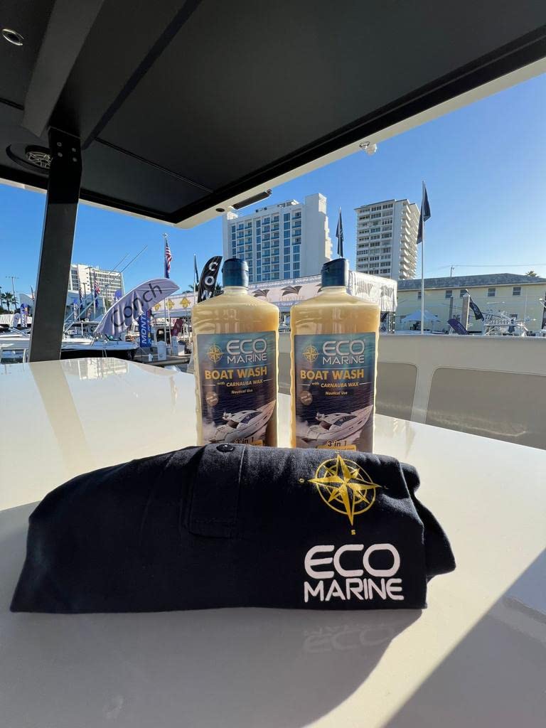 ECO MARINE Premiun Boat Wash with Carnauba Wax, 32 fluid ounces