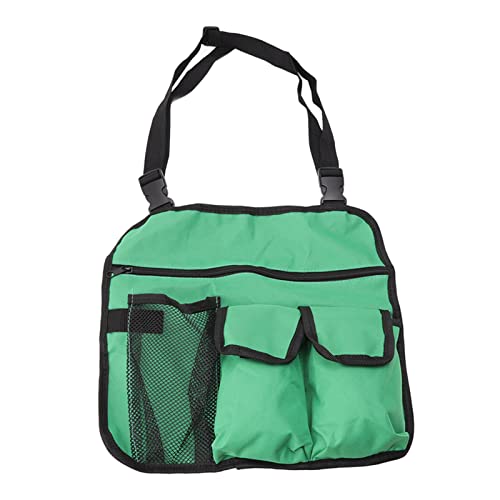 Mxzzand Camping Chair Hanging Bag, Portable Waterproof Chair Side Pocket Organizer Adjustable Multifunctional for Camping Chairs(Green)