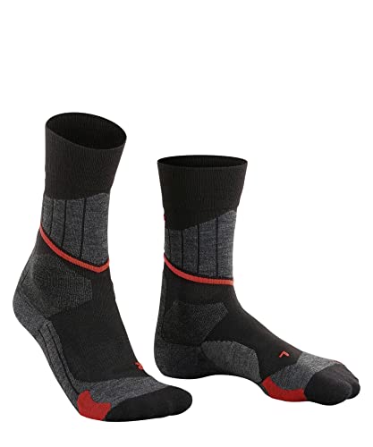 FALKE Women Standard SC1 Cross Country Knee Length W 1 Pair, Black (Black-Mix 3010), 8-9