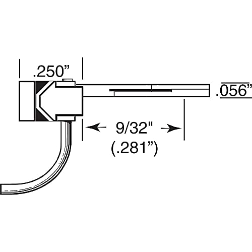 HO Whisker Coupler, 9/32" Overset (2 Pr)