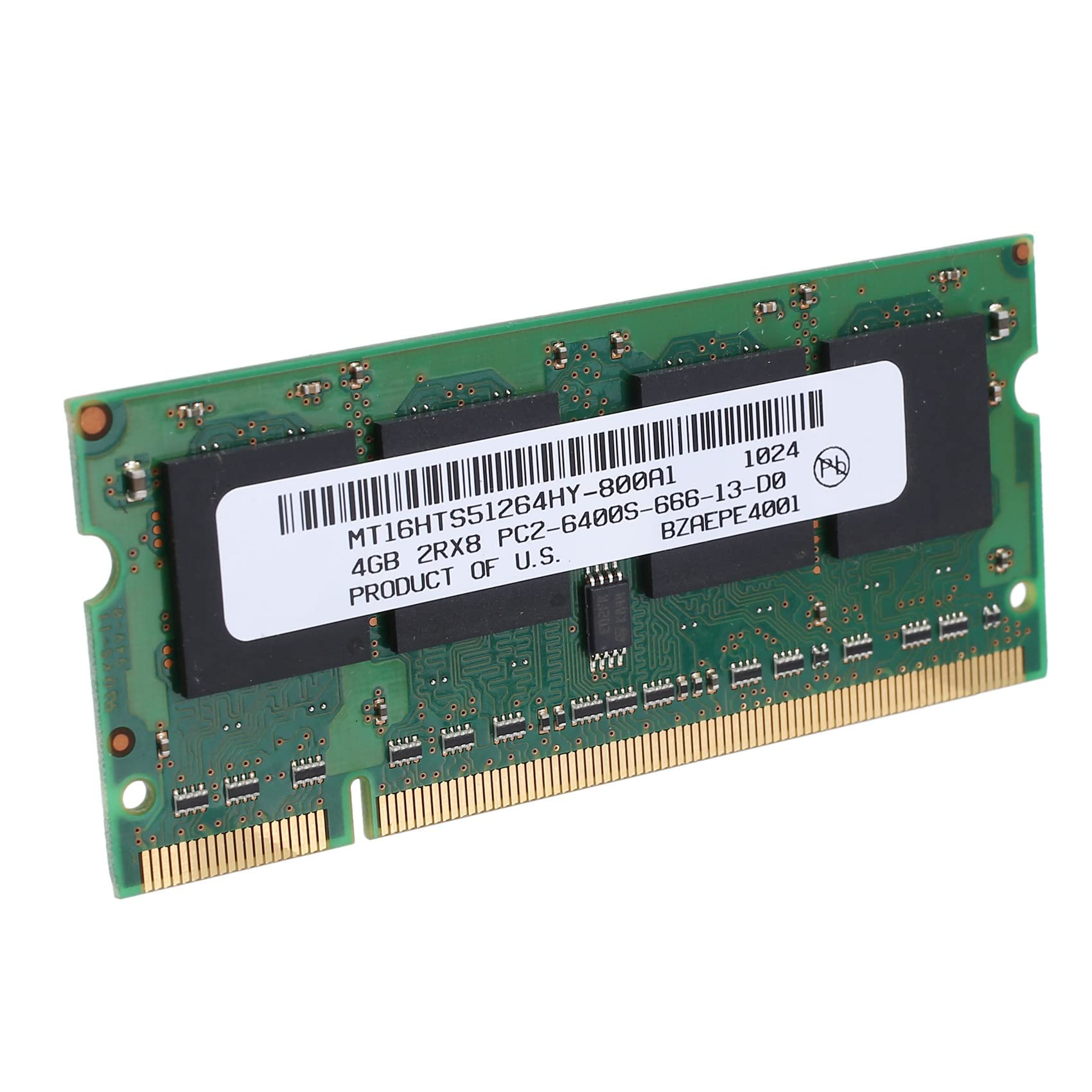Limnyves 4GB DDR2 Laptop 800Mhz PC2 6400 SODIMM 2RX8 200 Pins for Laptop Memory (500284772)