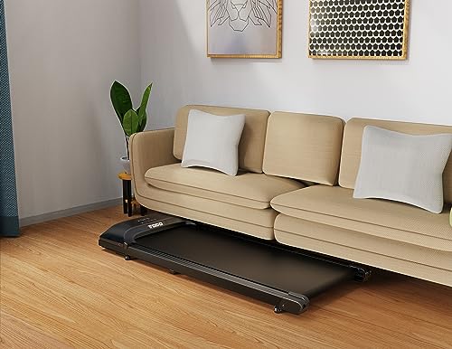 Under Desk Treadmill Walking Pad 2 in 1 for Walking Running Jogging Desk Treadmill for Home Office Exercise