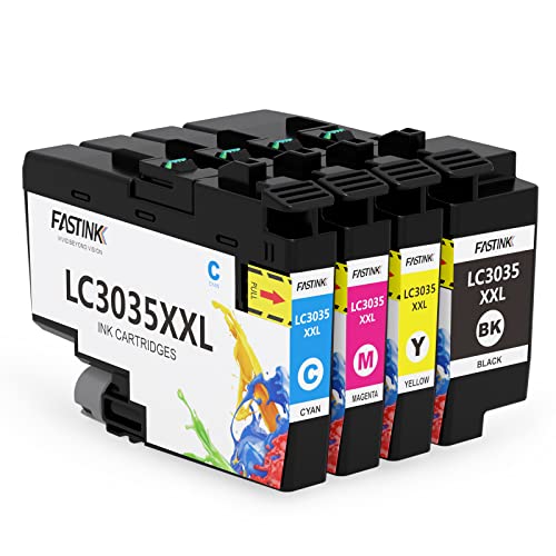 FASTINK Compatible LC3035 Ink Cartridges | High-Yield | 4 Pack | Latest Chipset,Work with MFC-J995DW, MFC-J805DW, MFC-J815DW XL